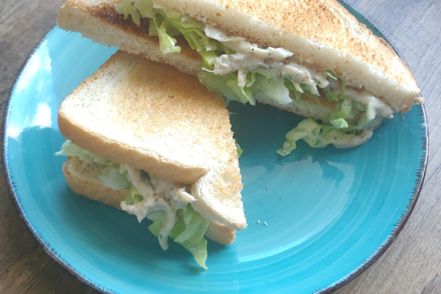 When You're Hungry - Appetizers - Chicken & Mayo Sandwich